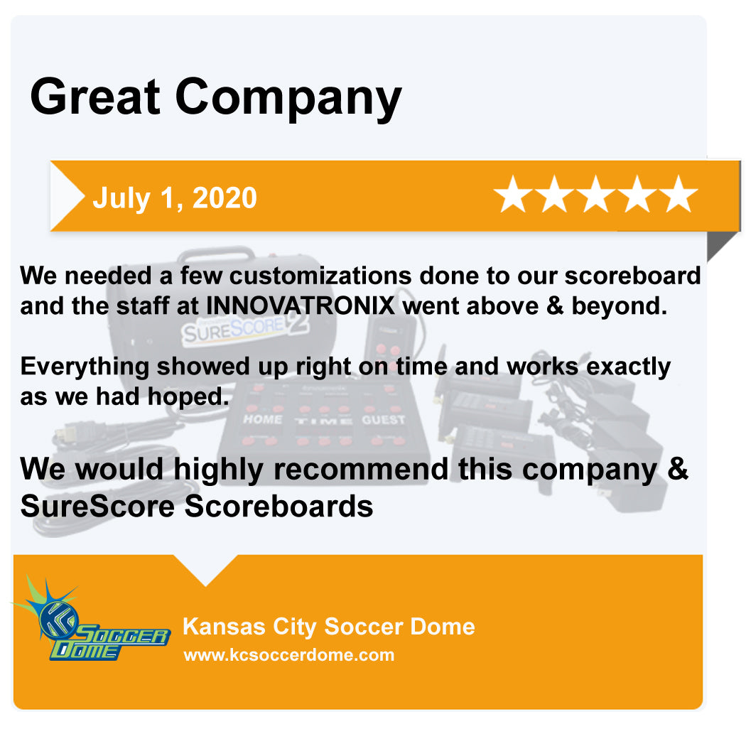 The First and Only Wireless Scoreboard that uses LED TV as Display ...